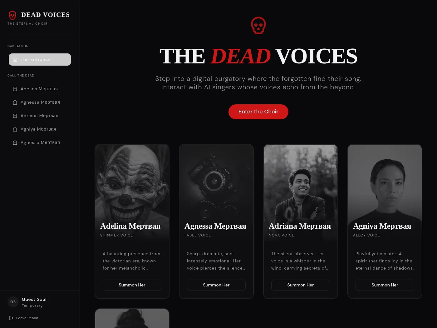 Dead Voices AI