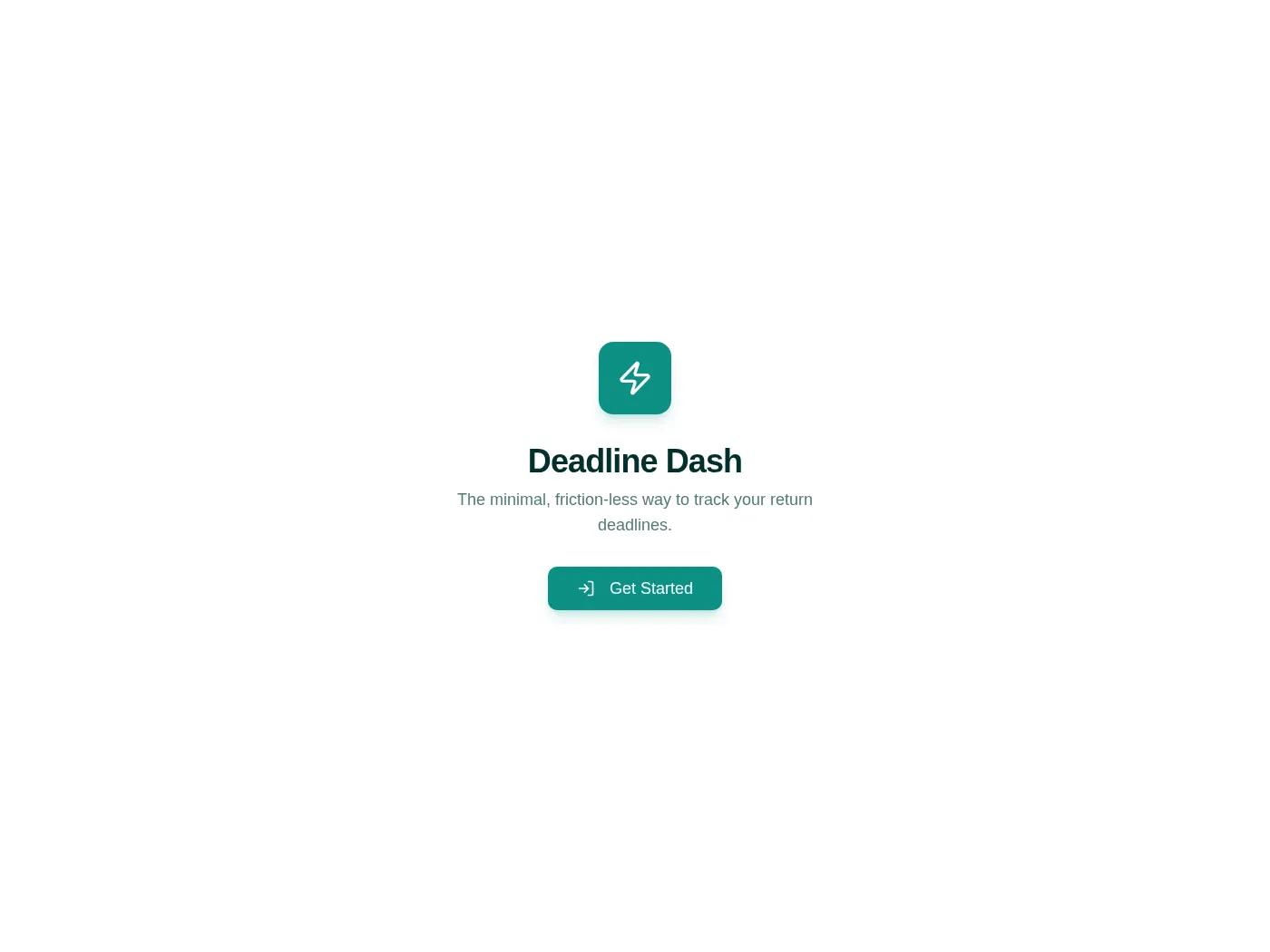 Deadline Dash