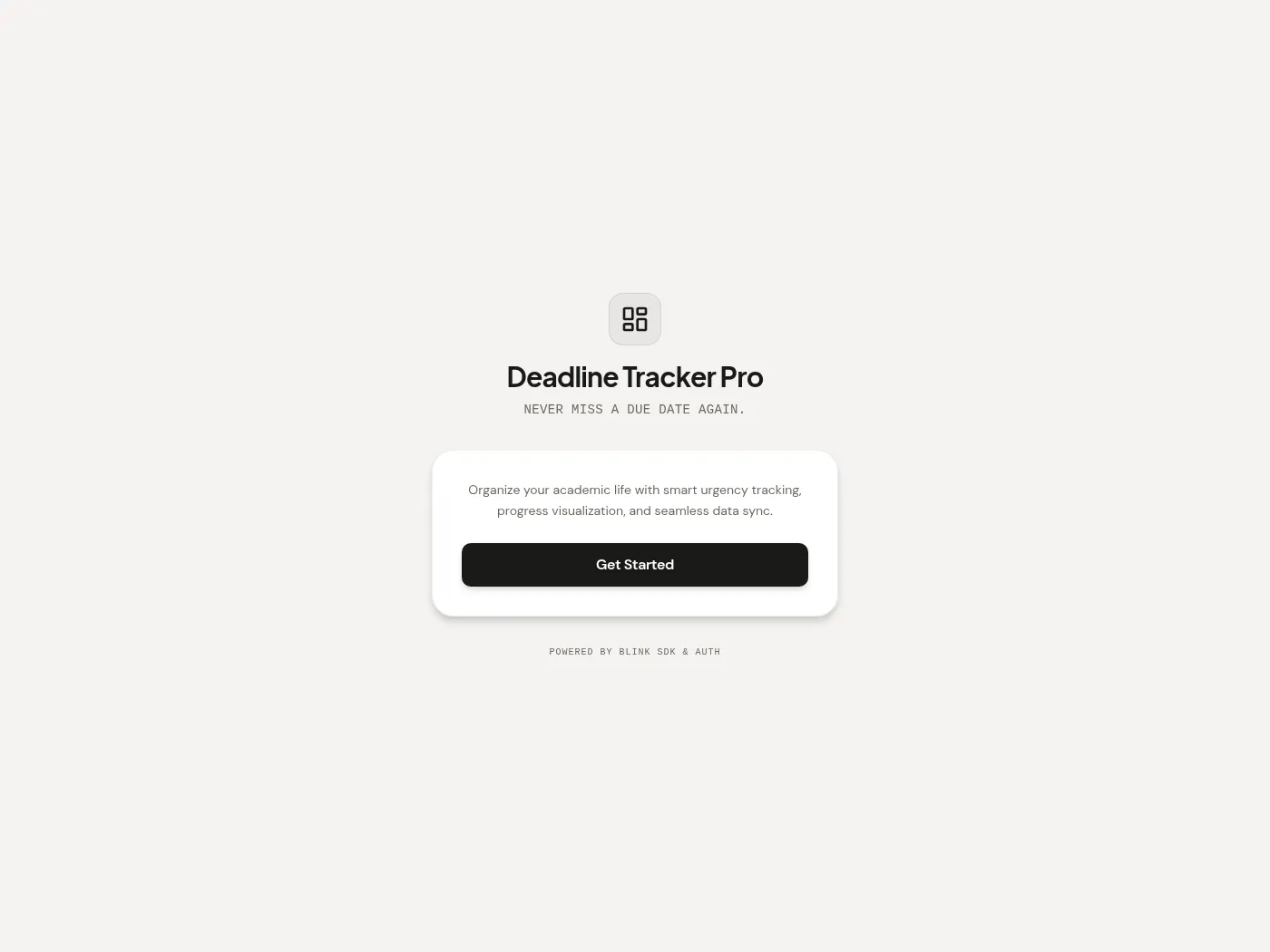 Deadline Tracker Pro
