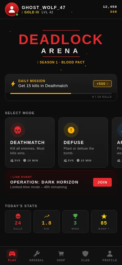 Deadlock Arena