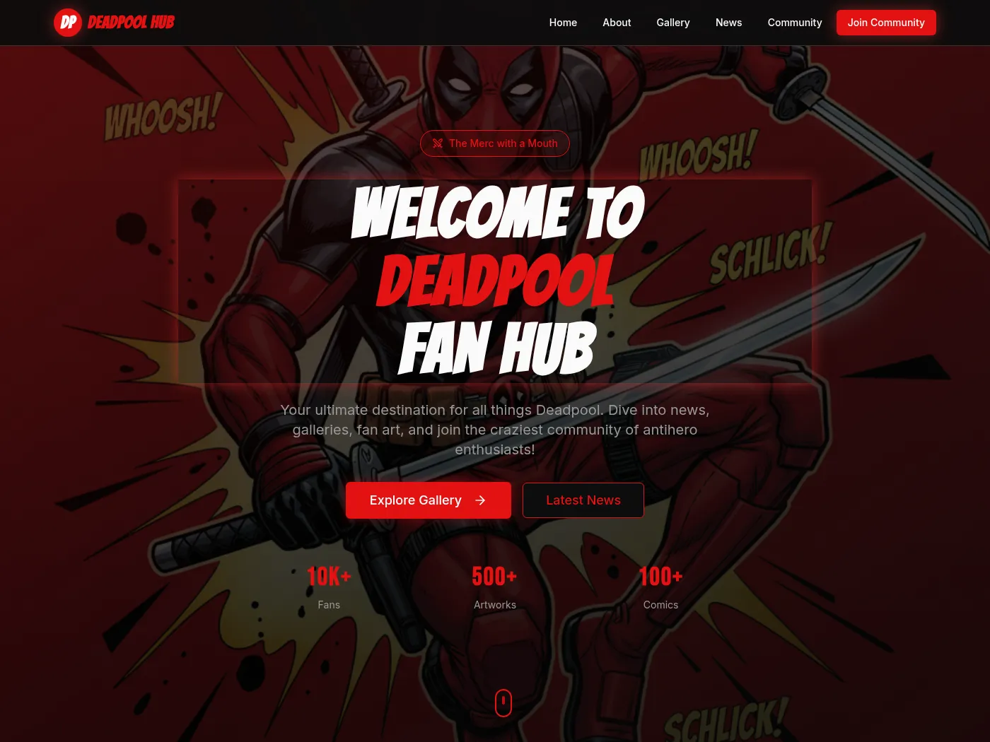 Deadpool Fan Hub