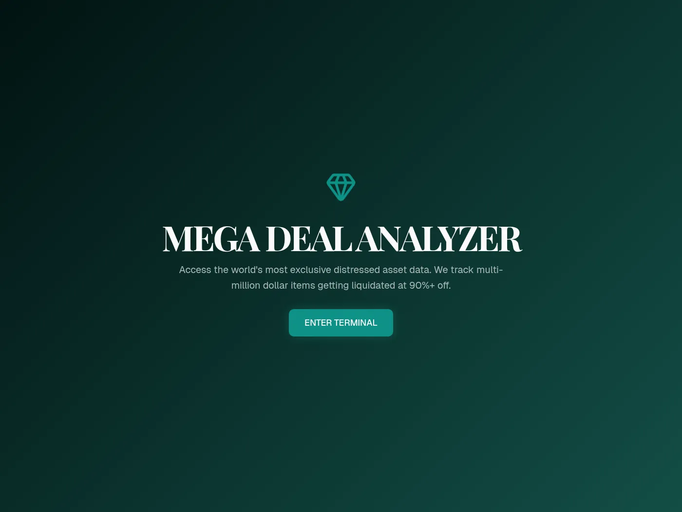 Mega Deal Analyzer