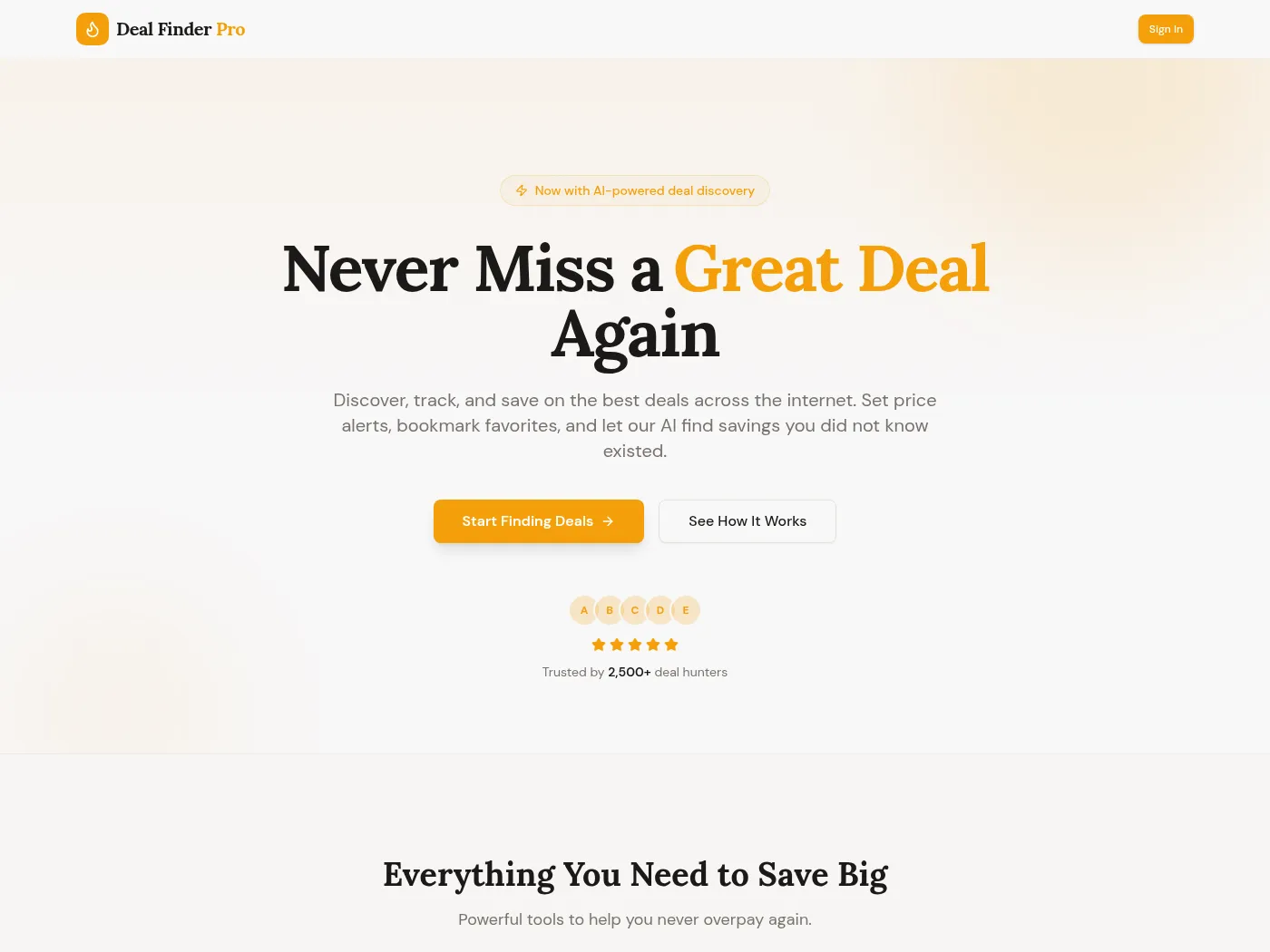 Deal Finder Pro Reloaded