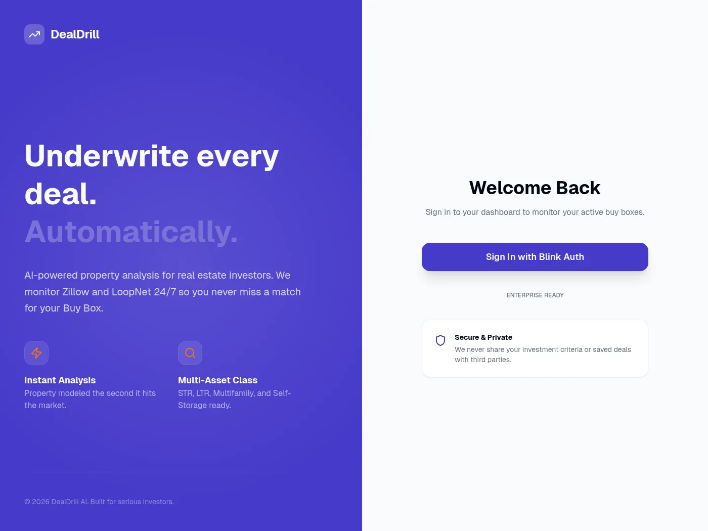 DealDrill AI Analyzer