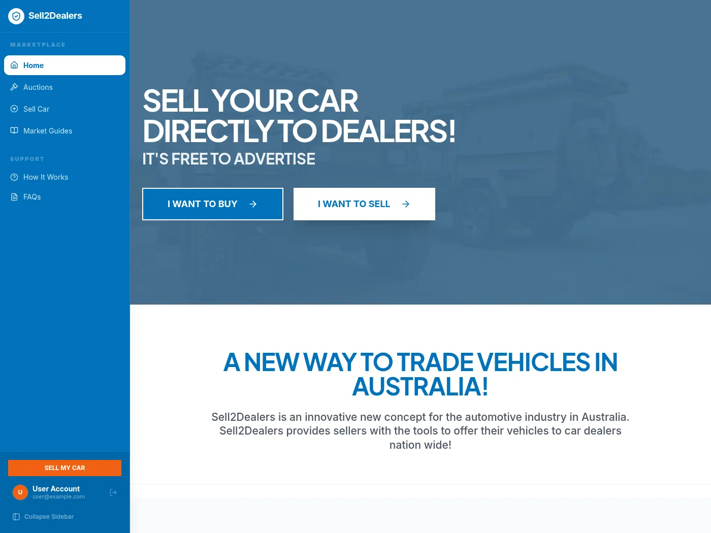 Dealer Auction Web Platform