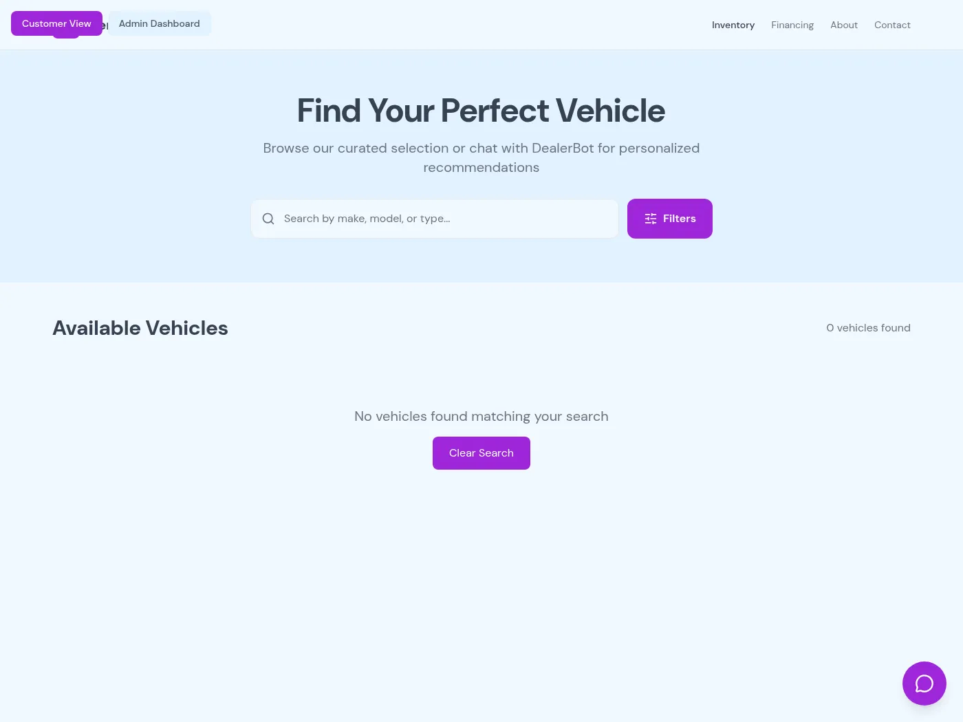 DealerBot AI Concierge
