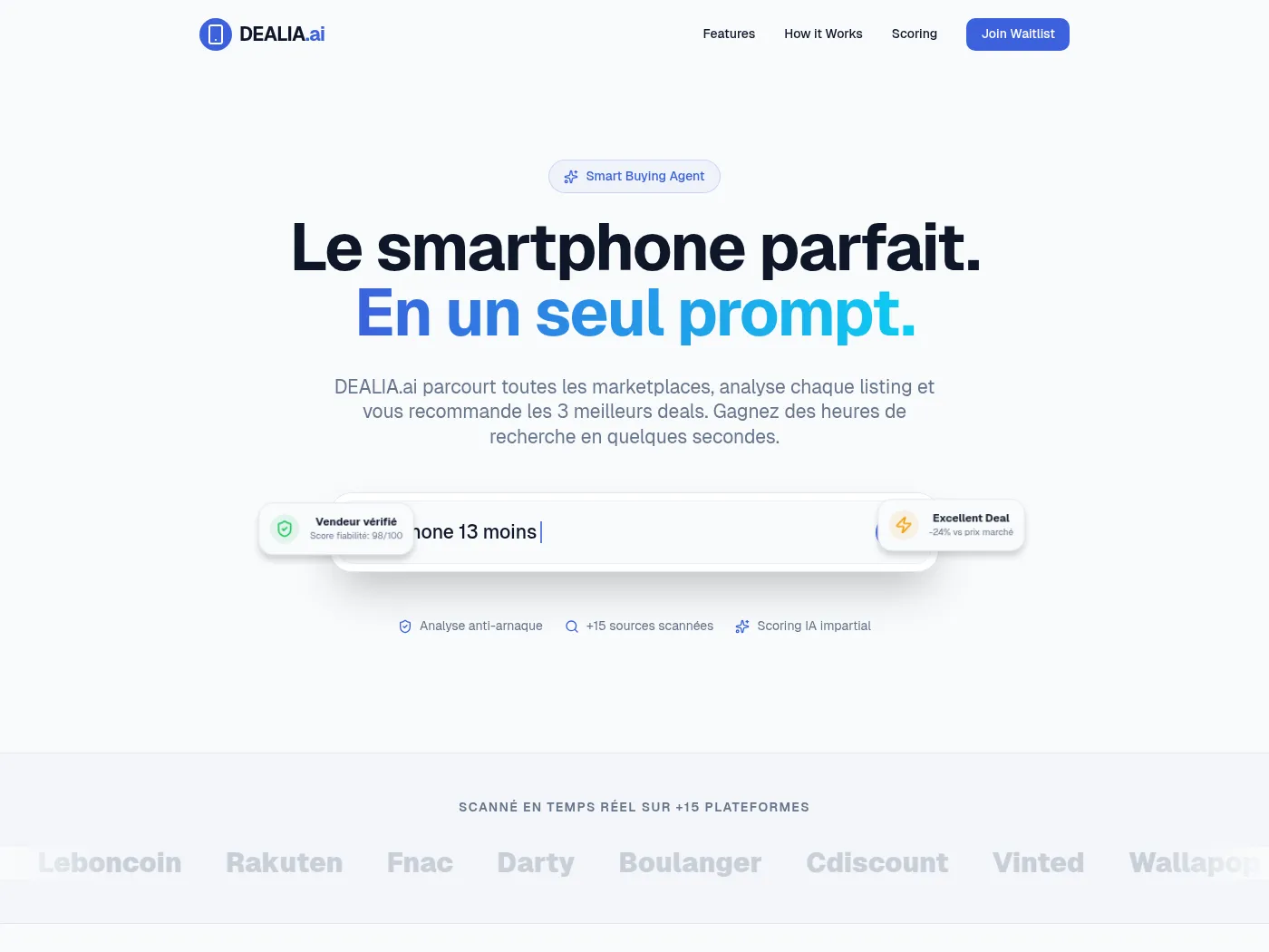 DEALIA.ai Smart Deals