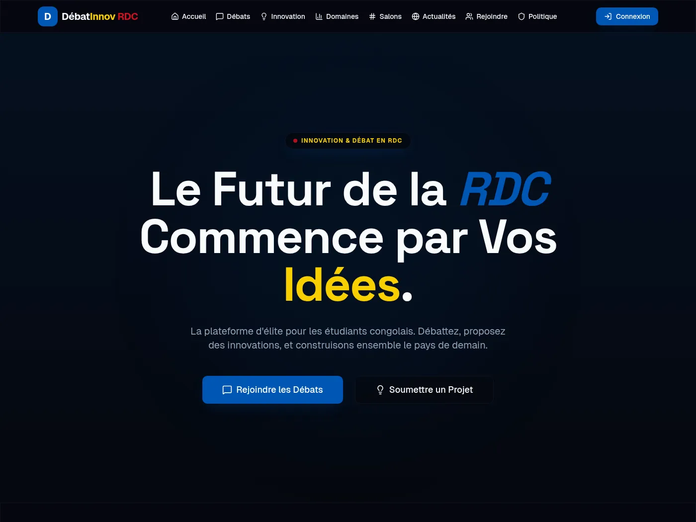 Débat Innov Student Hub