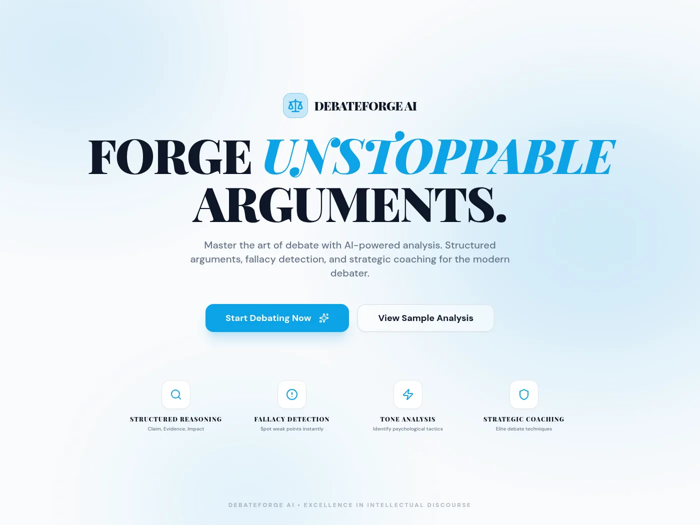 DebateForge AI
