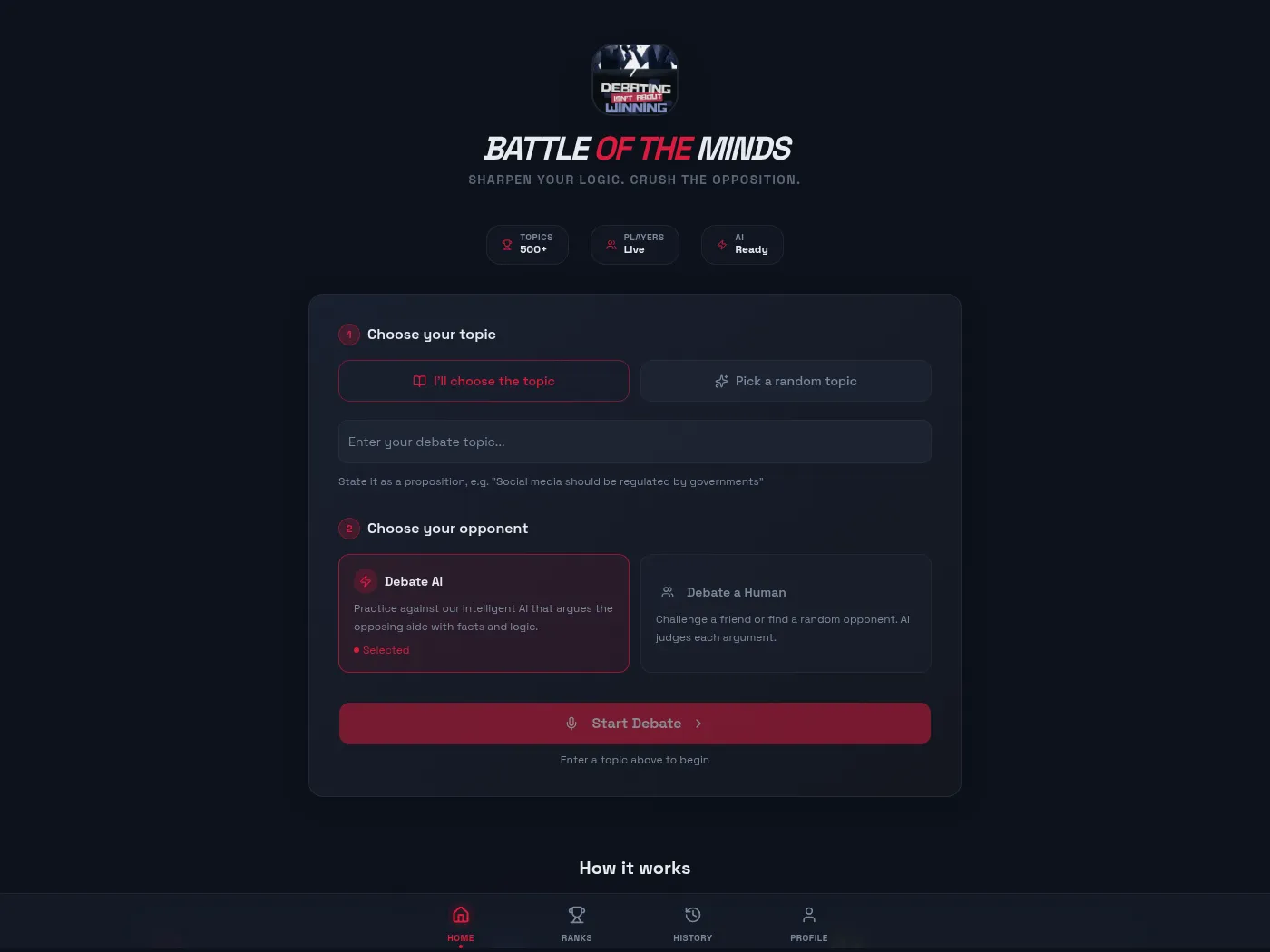 Battle of the minds