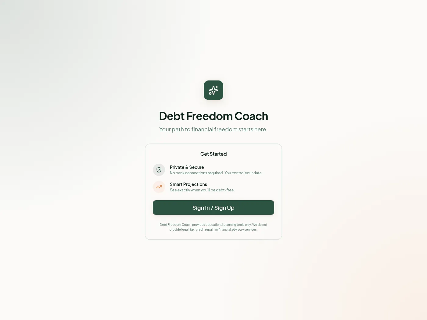 Debt Freedom Coach