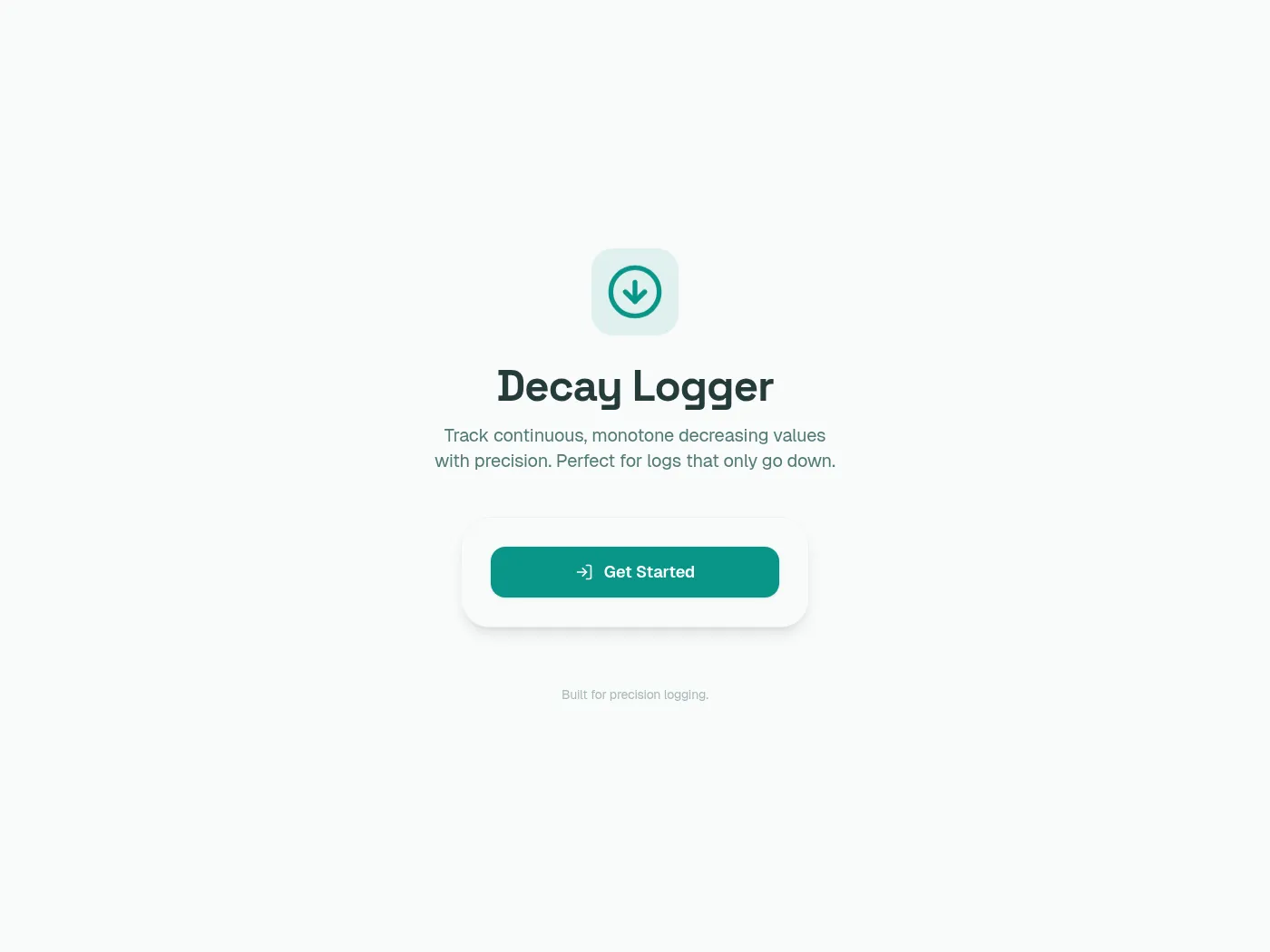 Decay Logger
