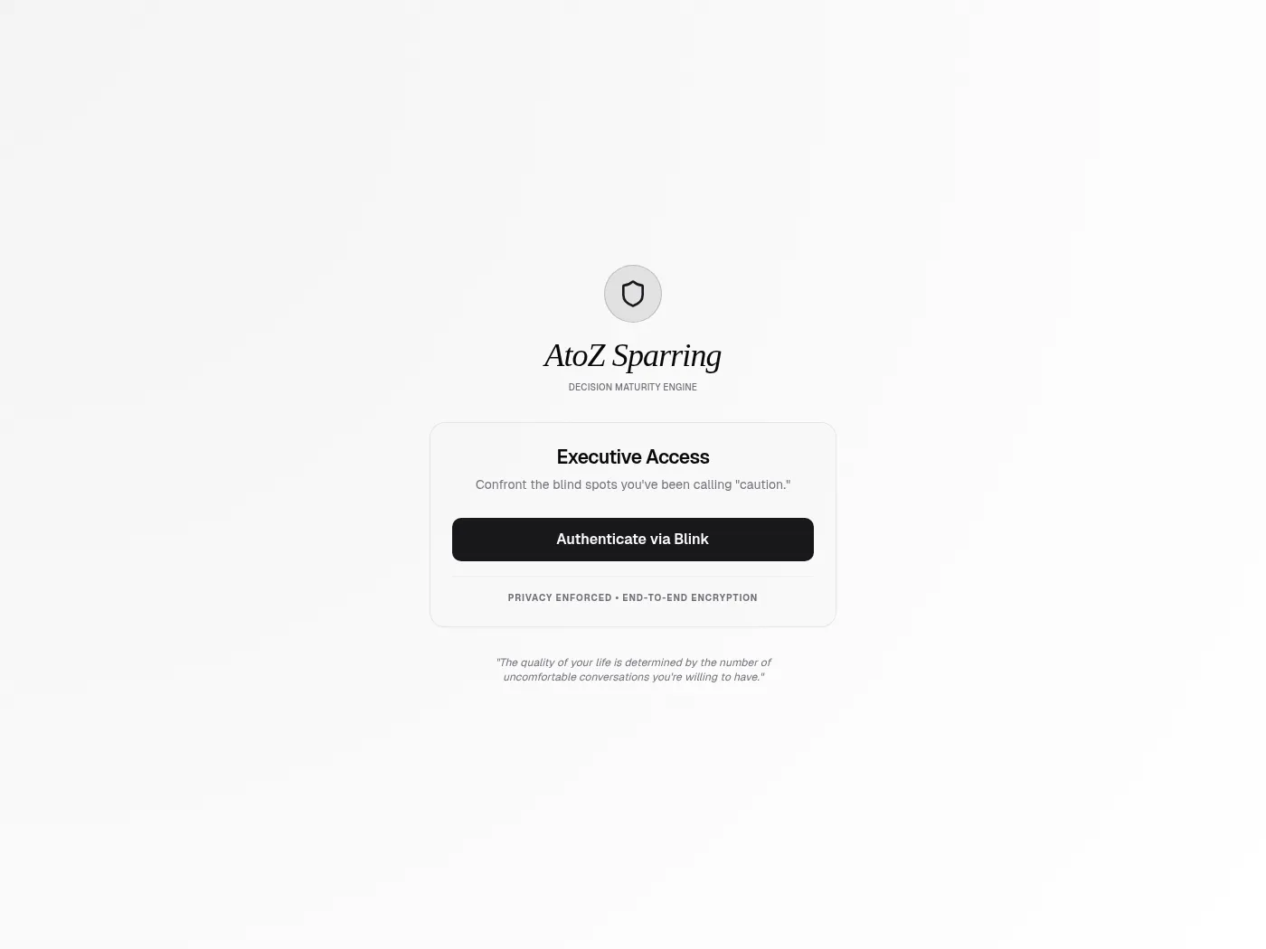 AtoZ Sparring Engine