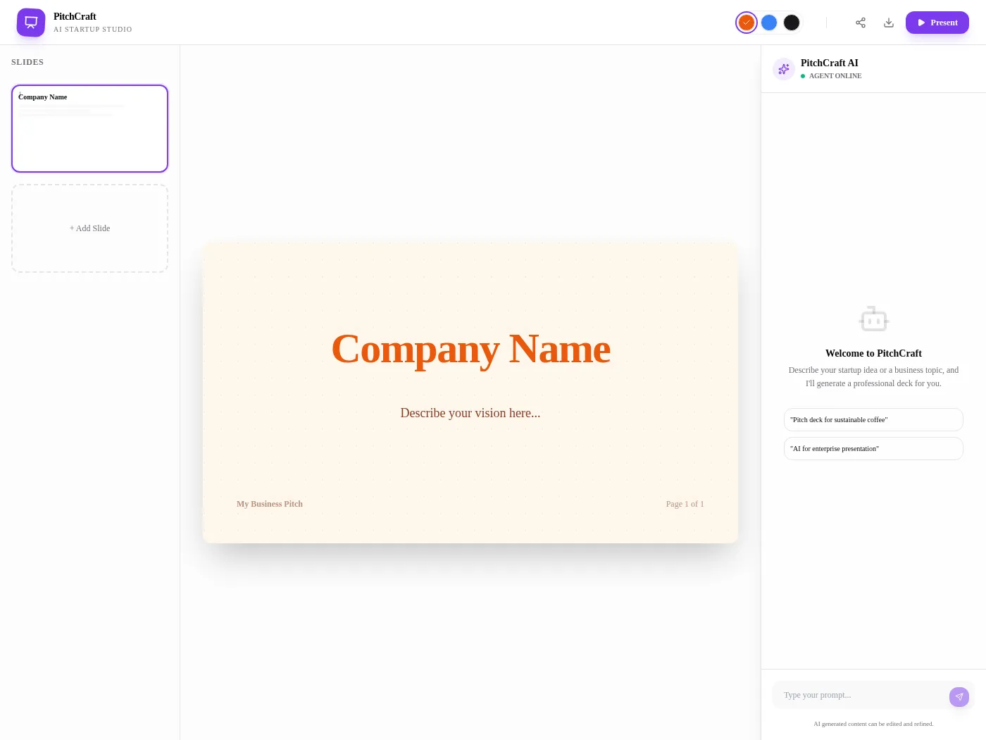 Business Deck Generator