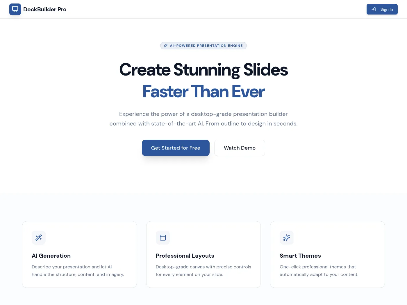 DeckBuilder Pro