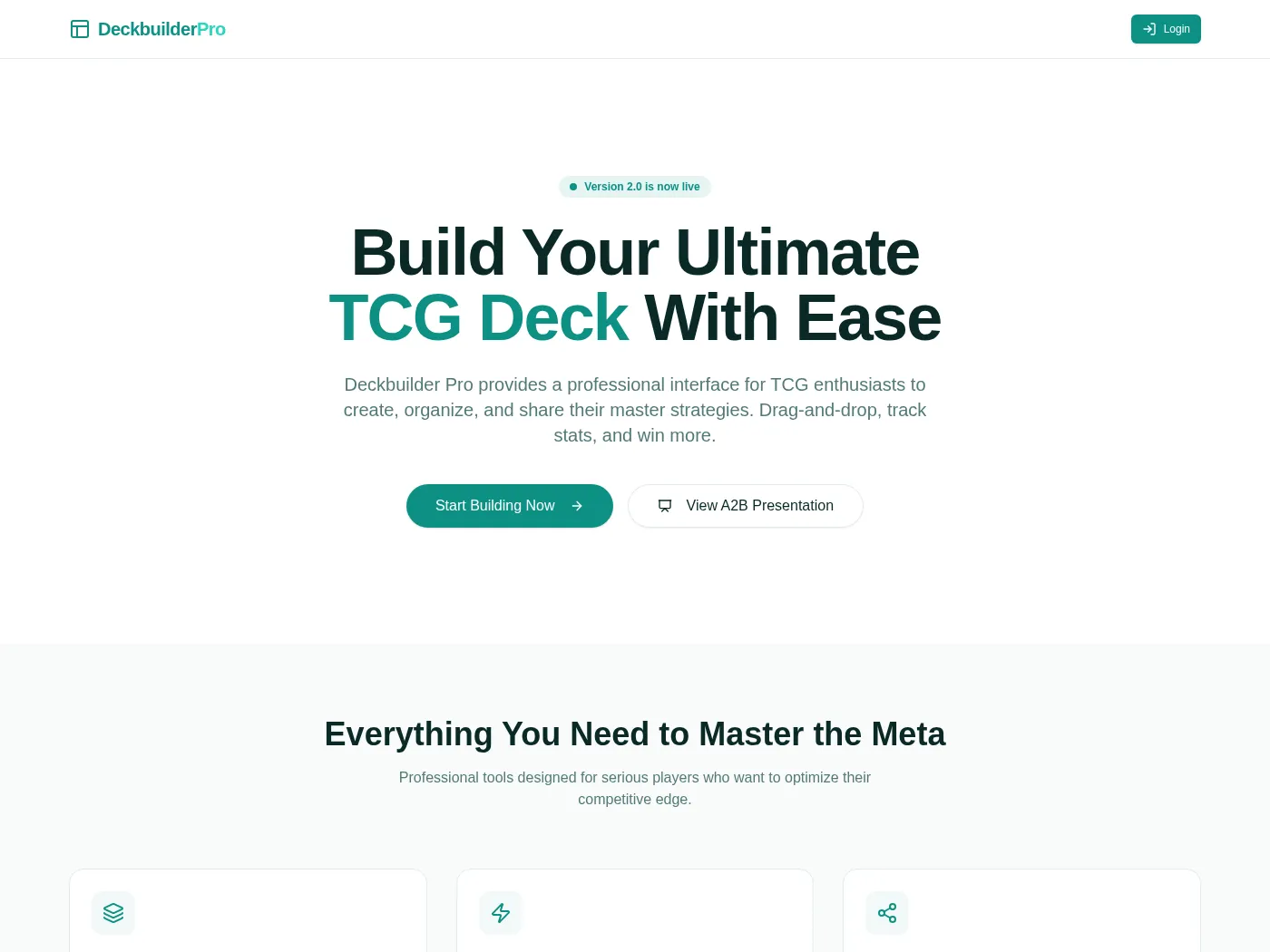 Deckbuilder Pro