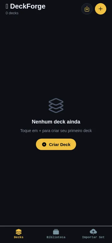 DeckForge TCG Builder