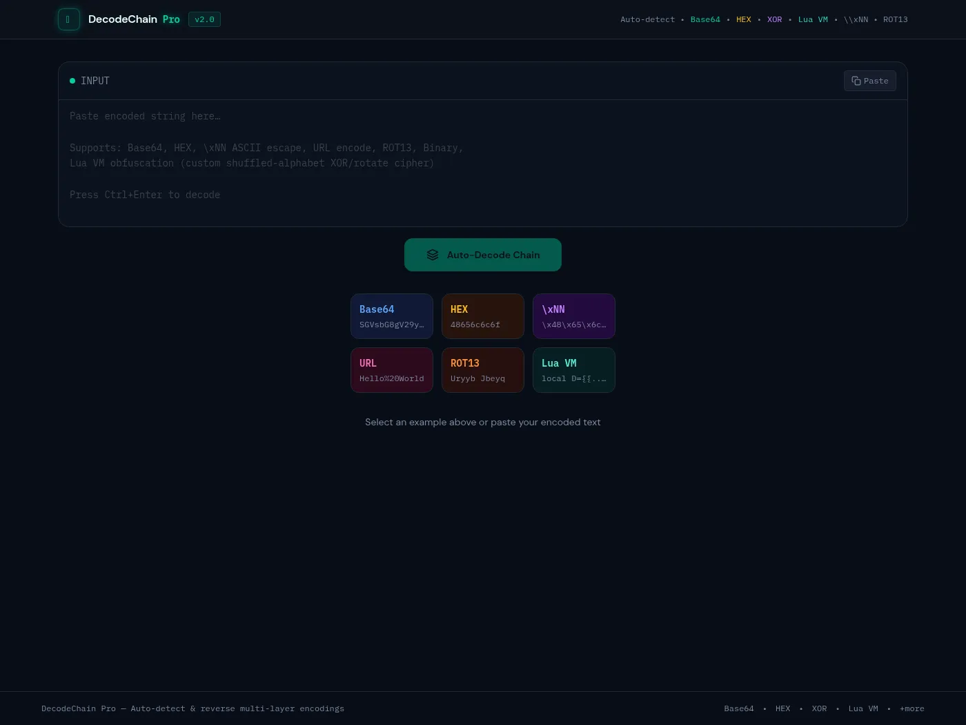 DecodeChain Pro