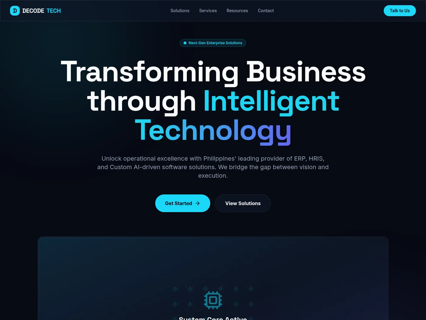 Decodetech Redesign