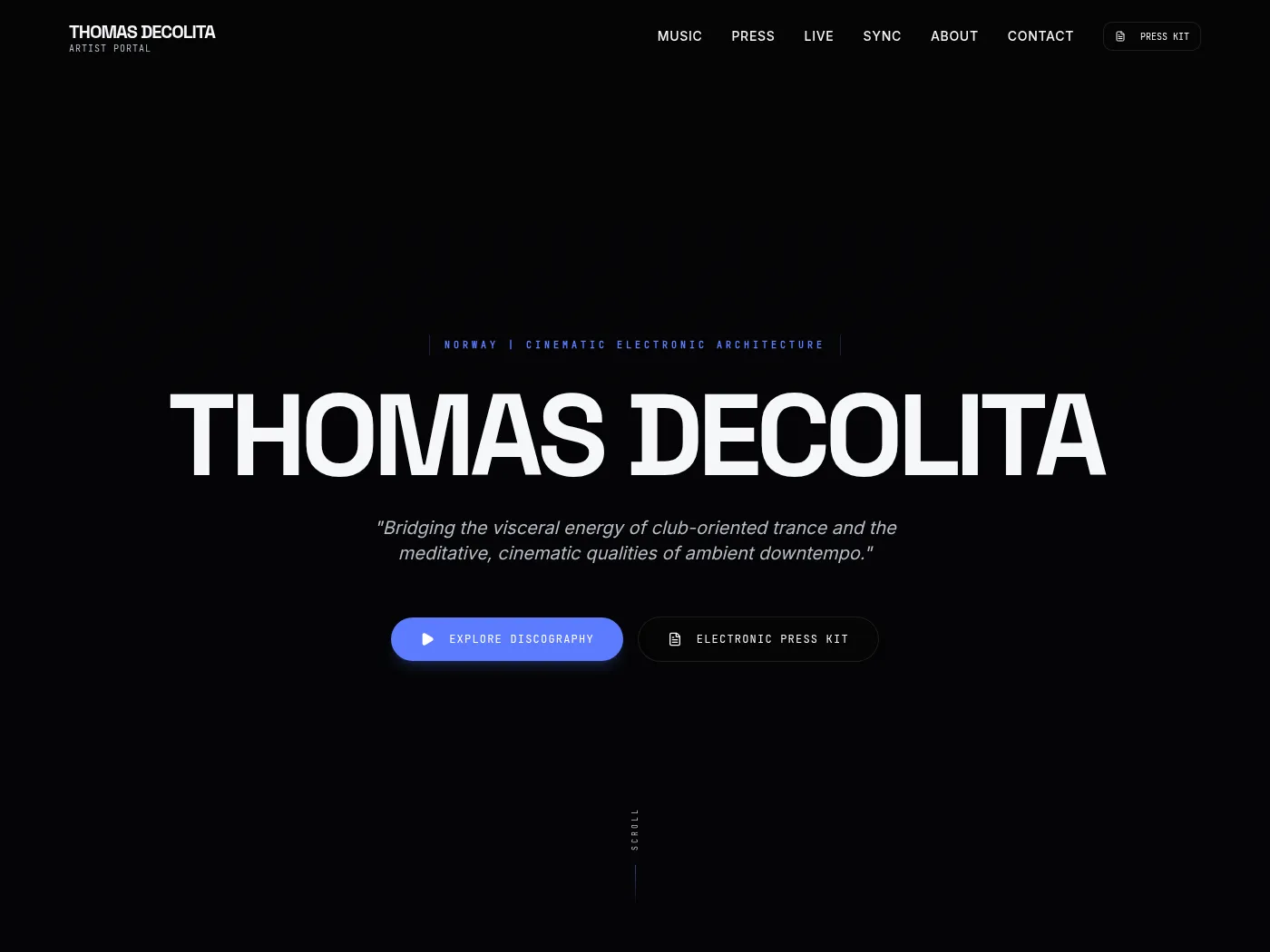 DeColita B2B Artist Portal