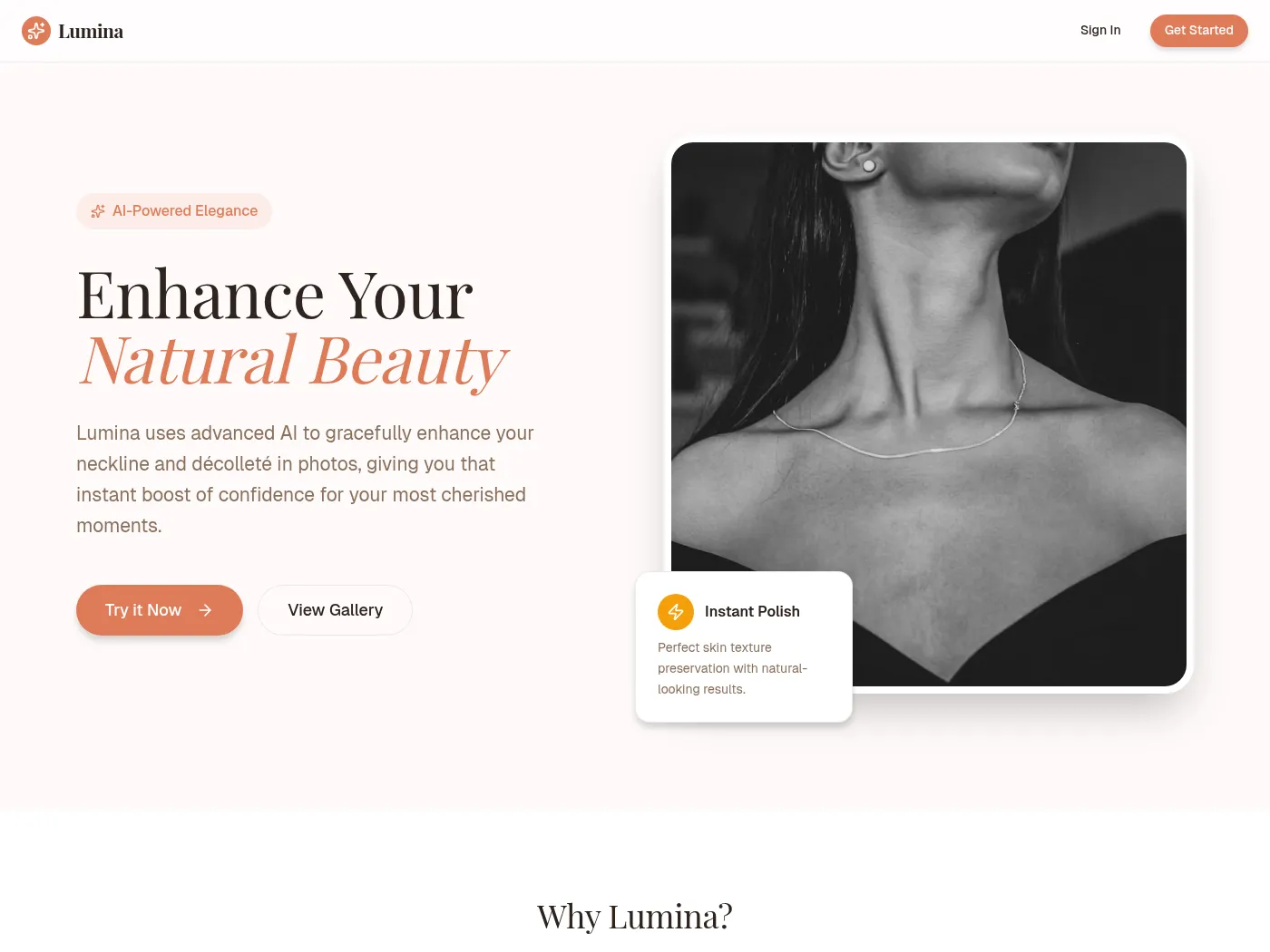 Décolleté Enhancer Web