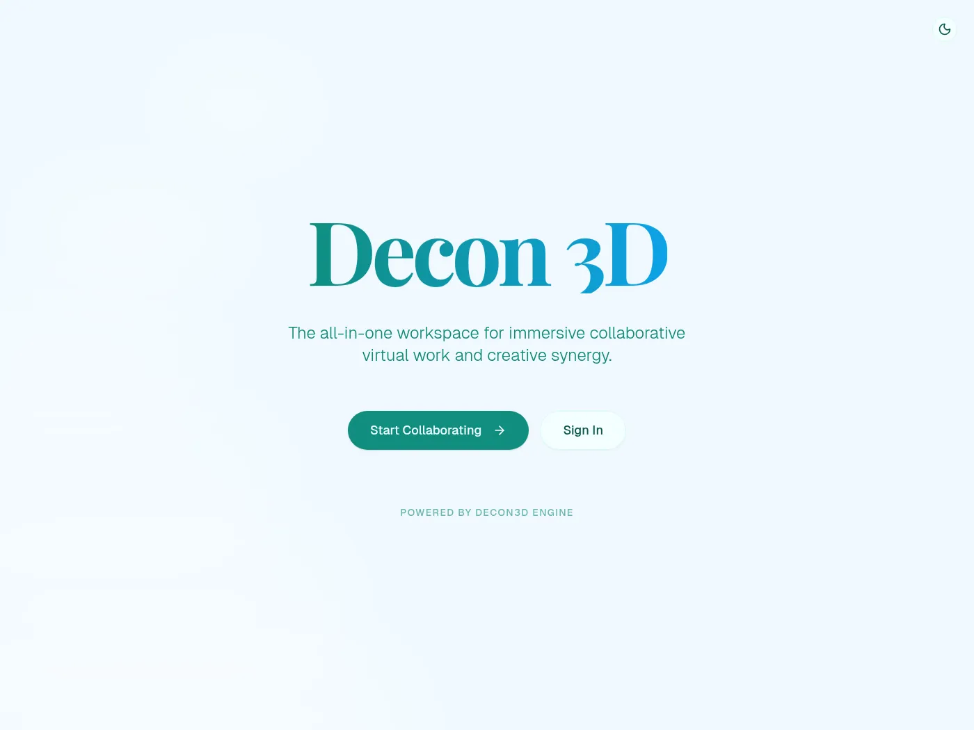 Decon3D Collaboration Suite