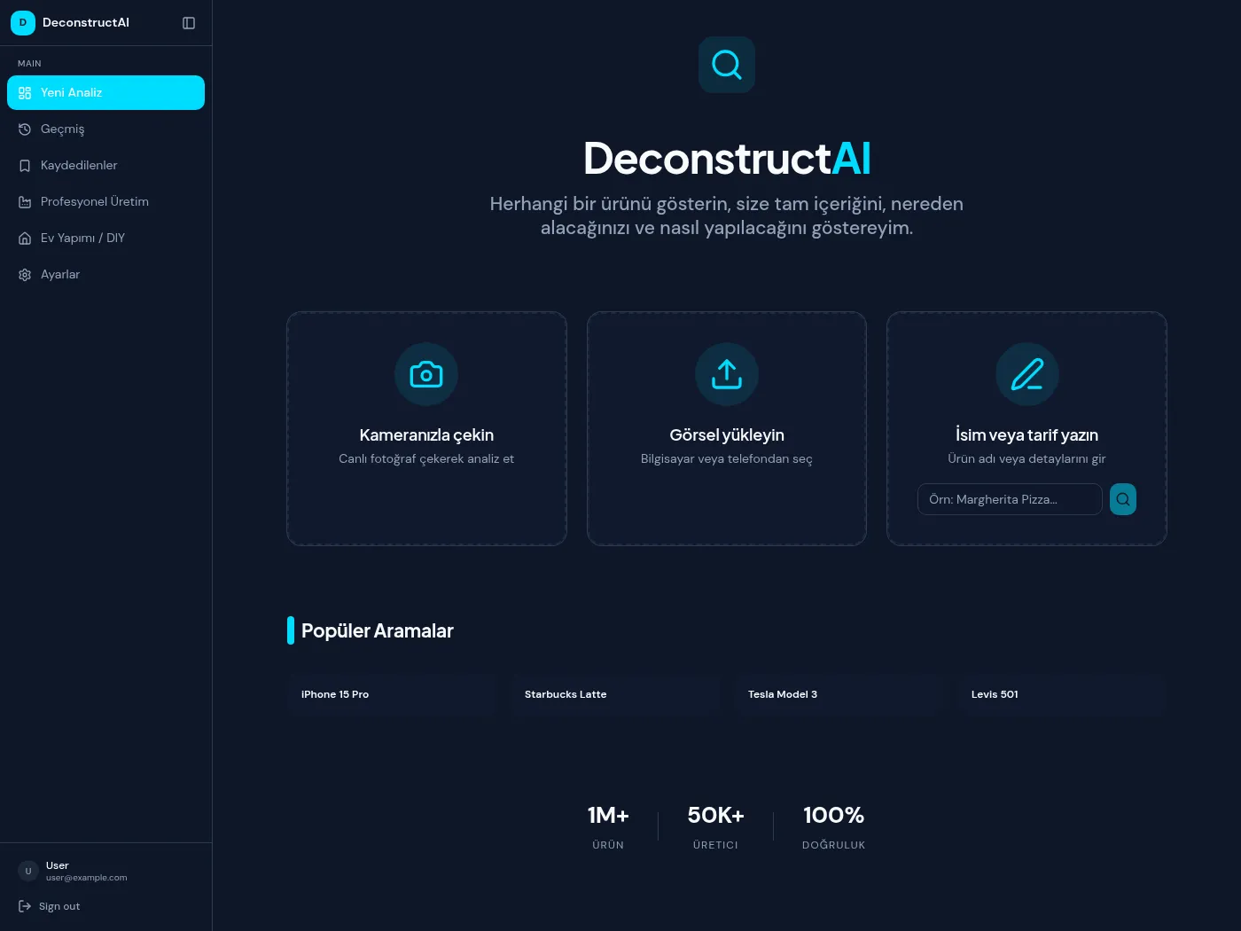 DeconstructAI Universal Analyzer