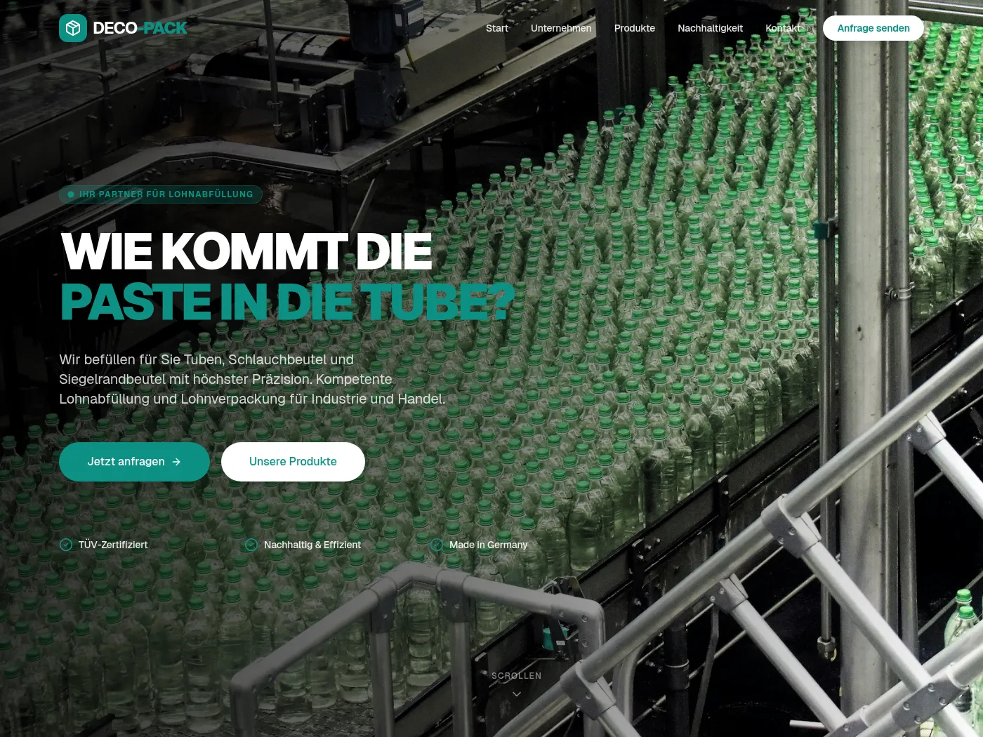 DecoPack Website Refresh