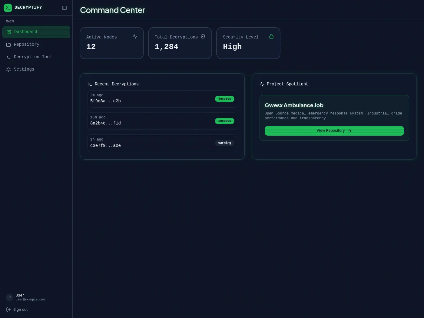 Decryptify Open Source
