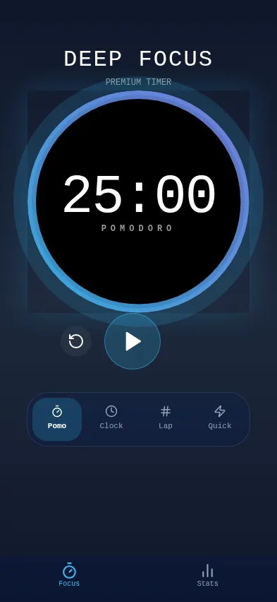 Deep Focus Timer
