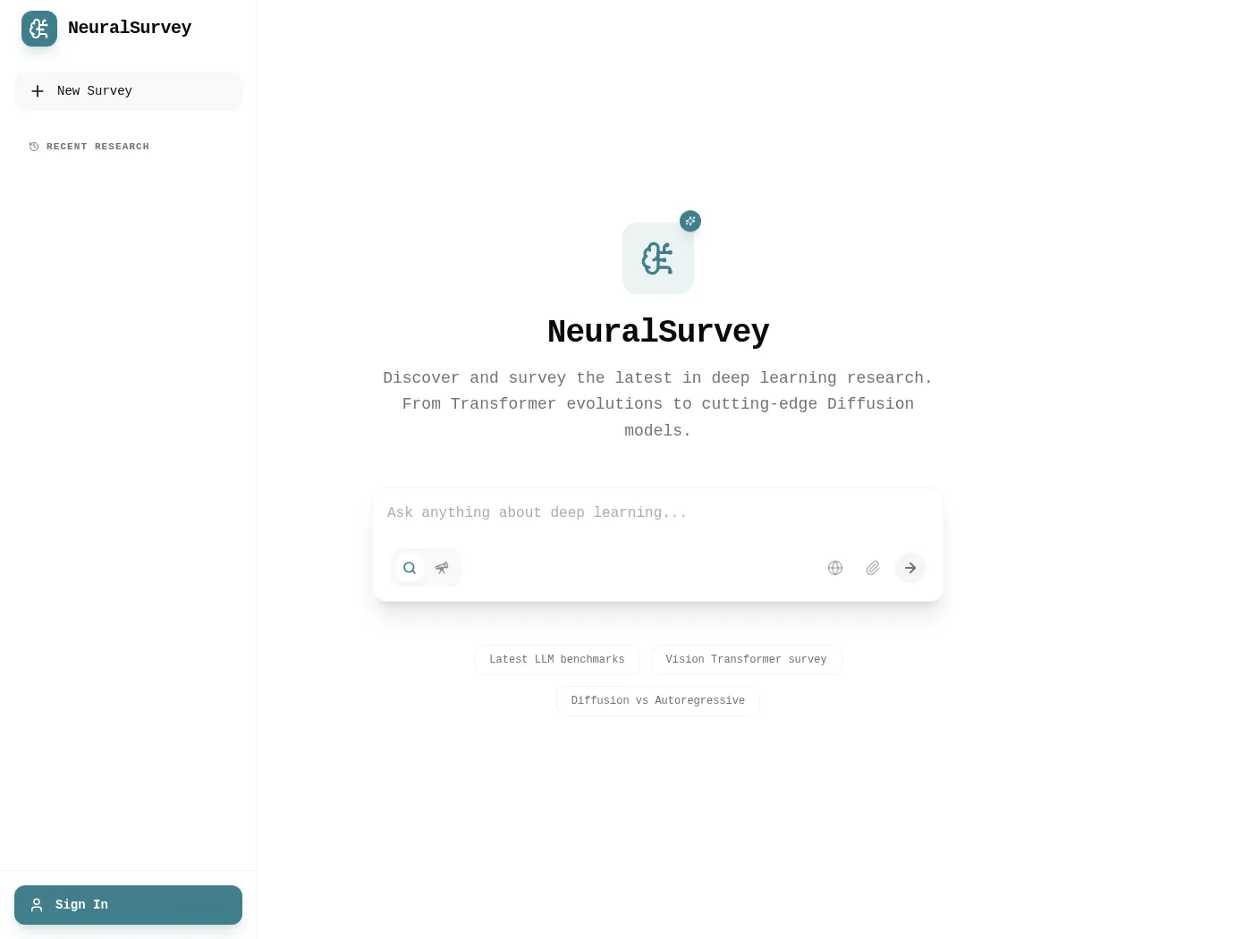 Deep Learning Survey AI