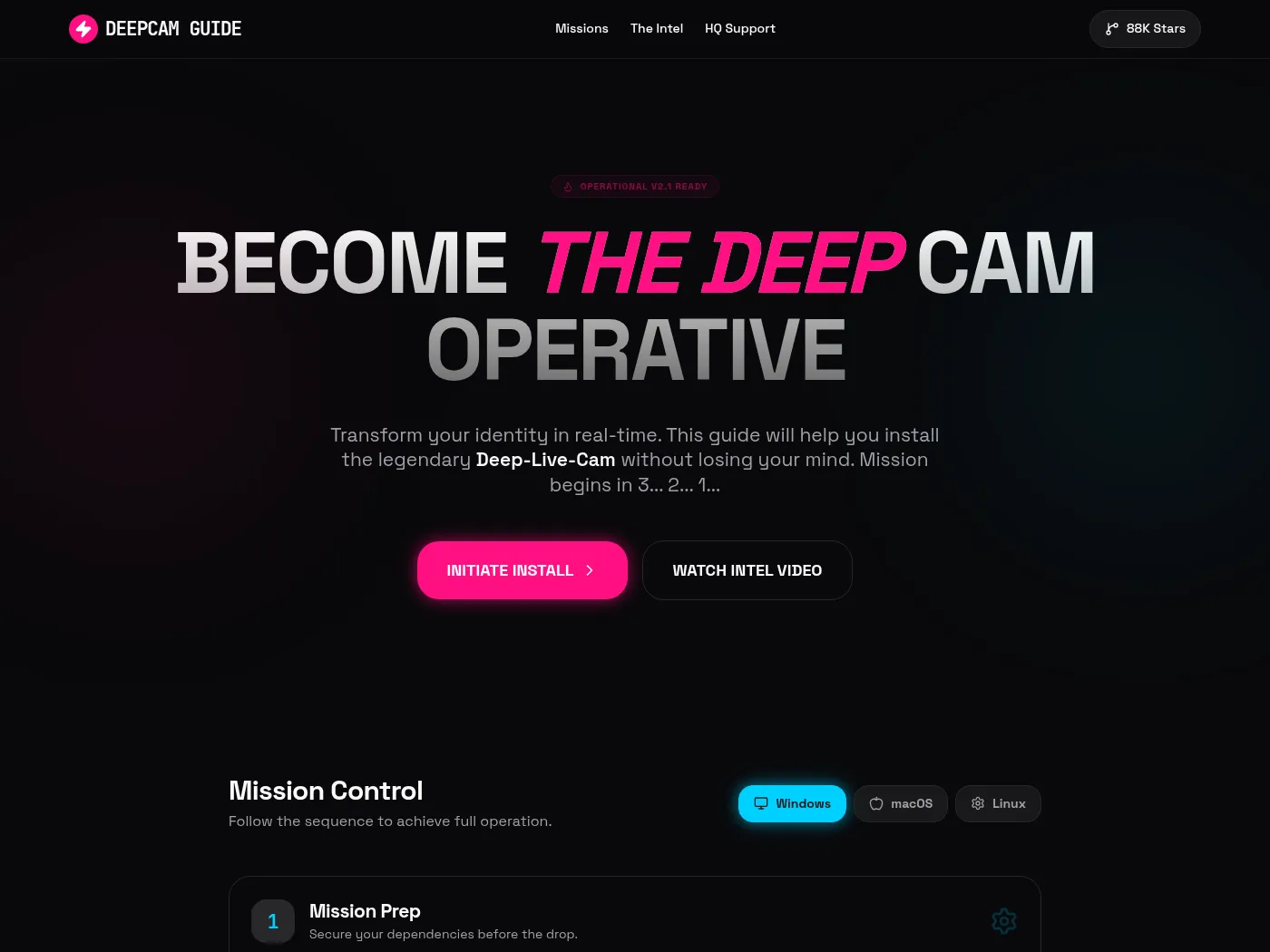 DeepCam Fun Installer