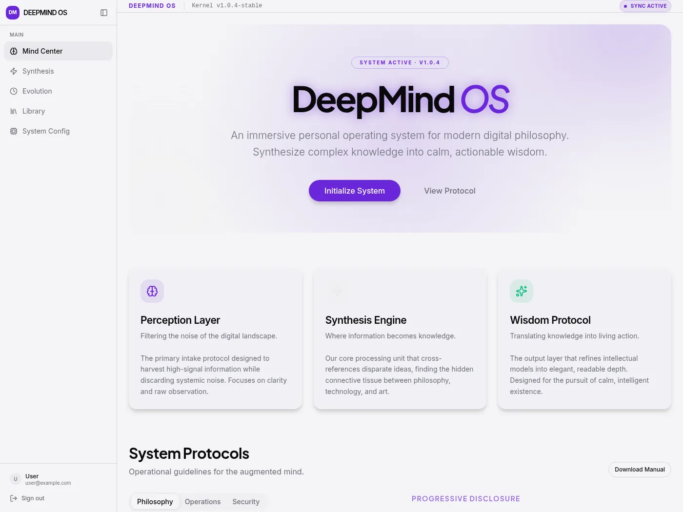 DeepMind OS
