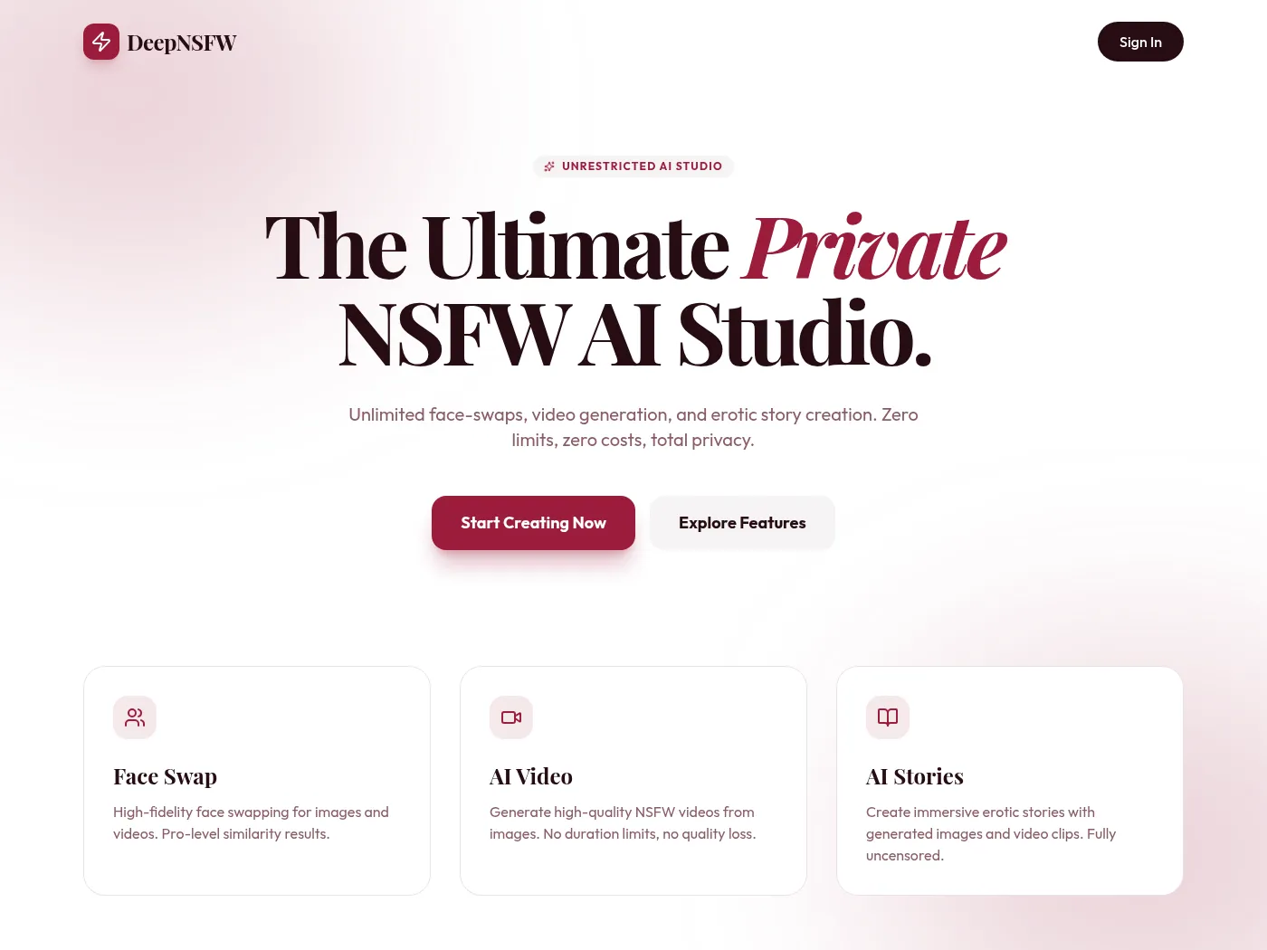DeepNSFW Studio