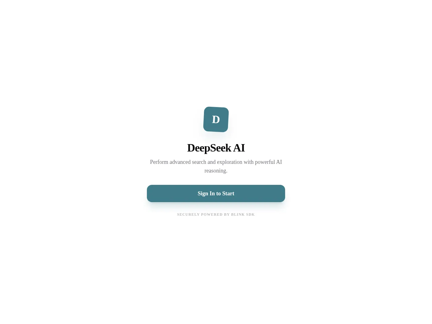 DeepSeek AI Clone