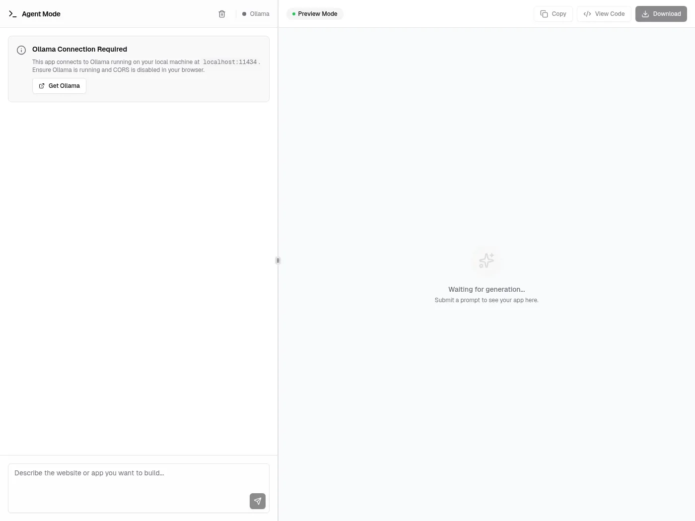 DeepSeek App Builder