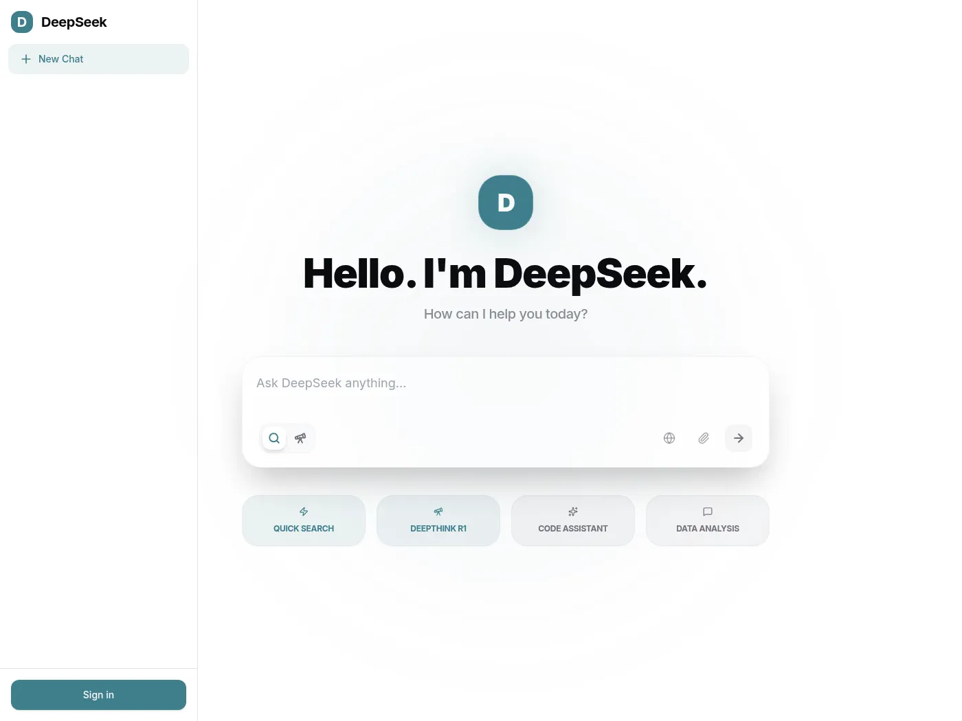 DeepSeek Clone