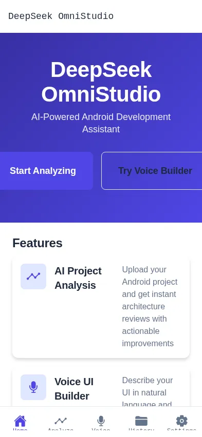 DeepSeek OmniStudio