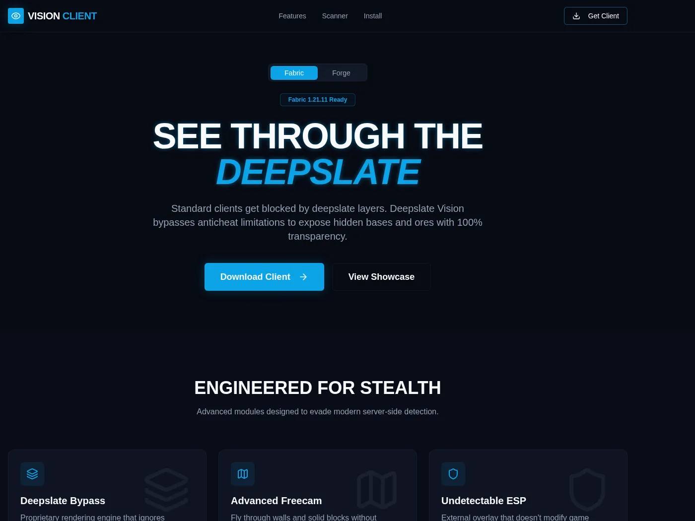 Deepslate Vision Client