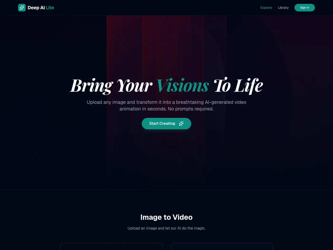 Deep AI Art Video Lite