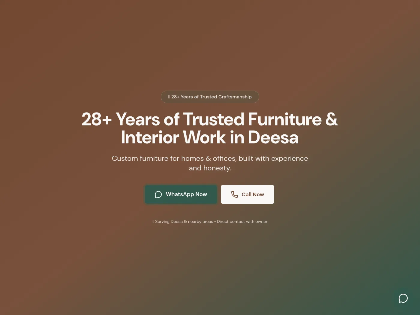 Deesa Interior Landing