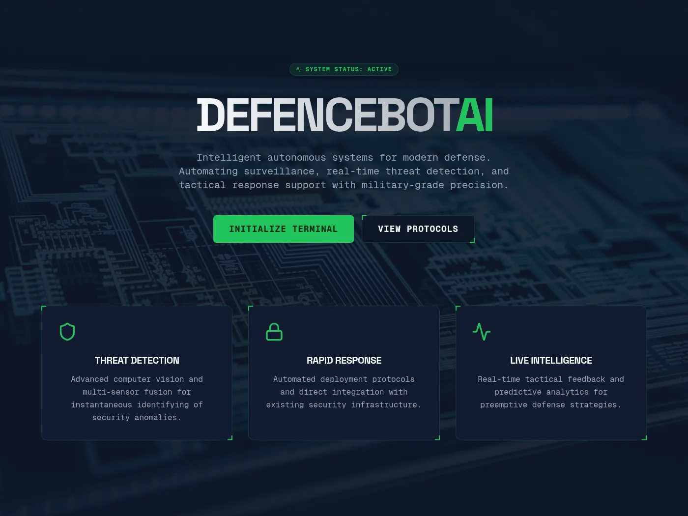 DefenceBot AI