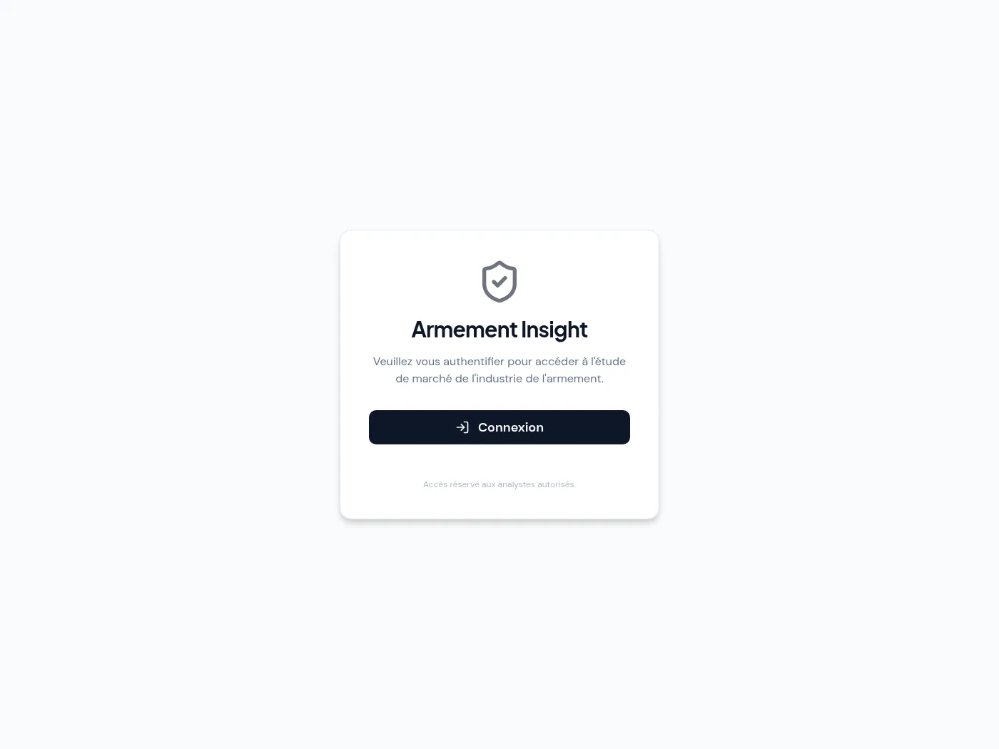 Armement Insight France
