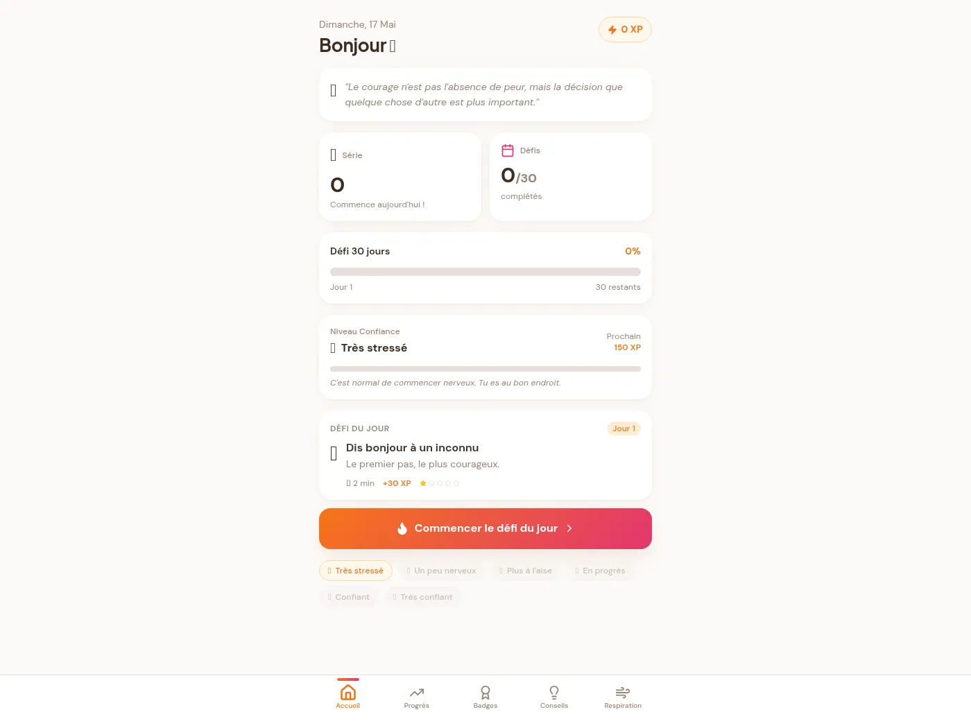 Défi 30 Jours Anti-Stress