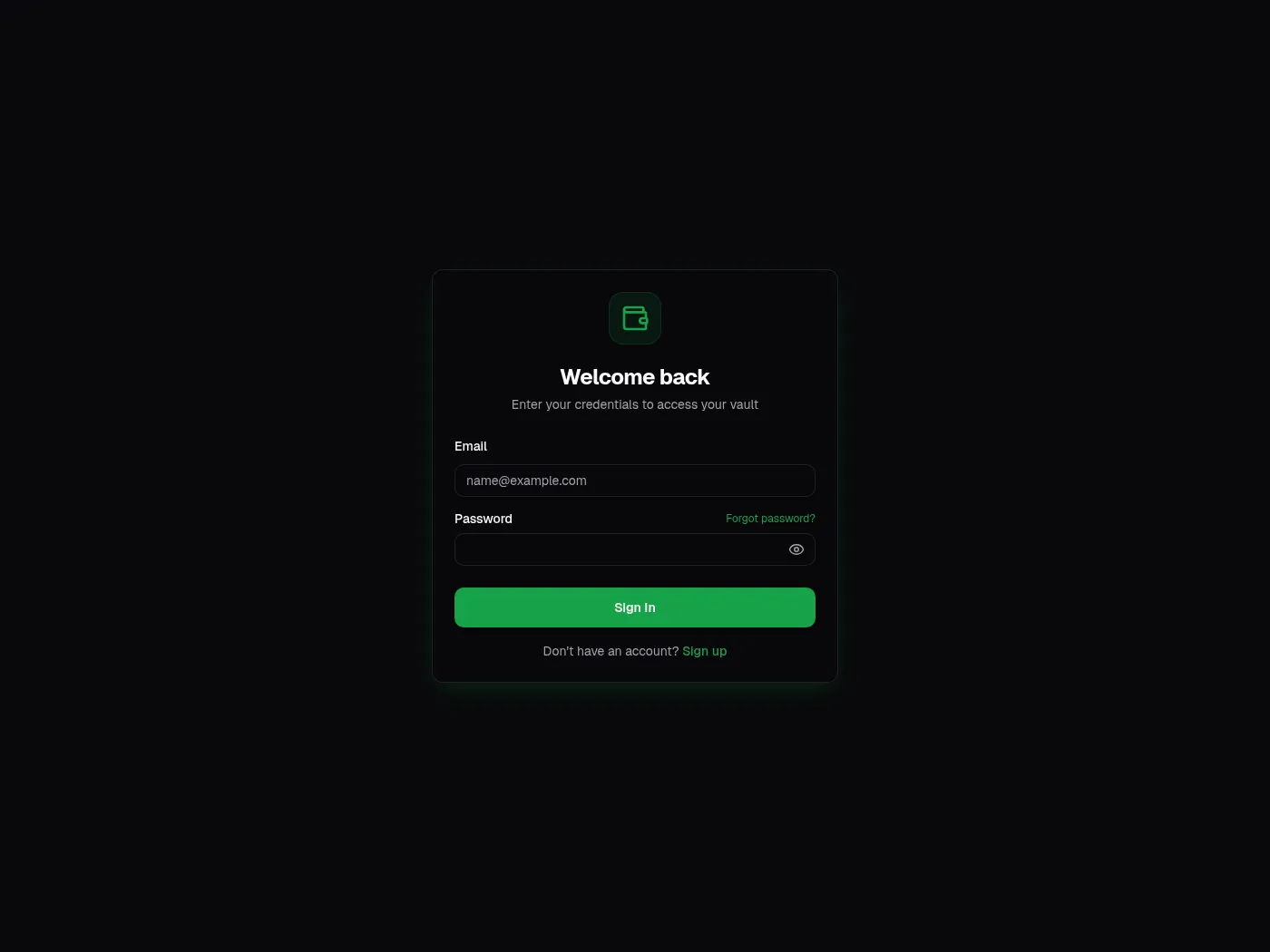 DeFi Crypto Wallet