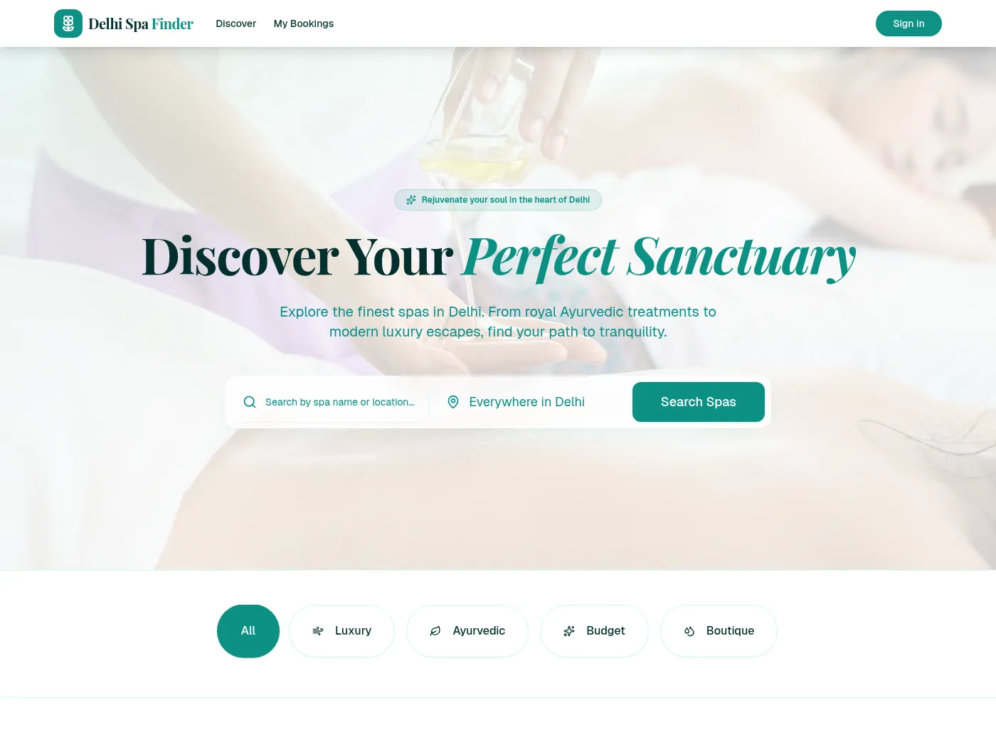 Delhi Spa Finder