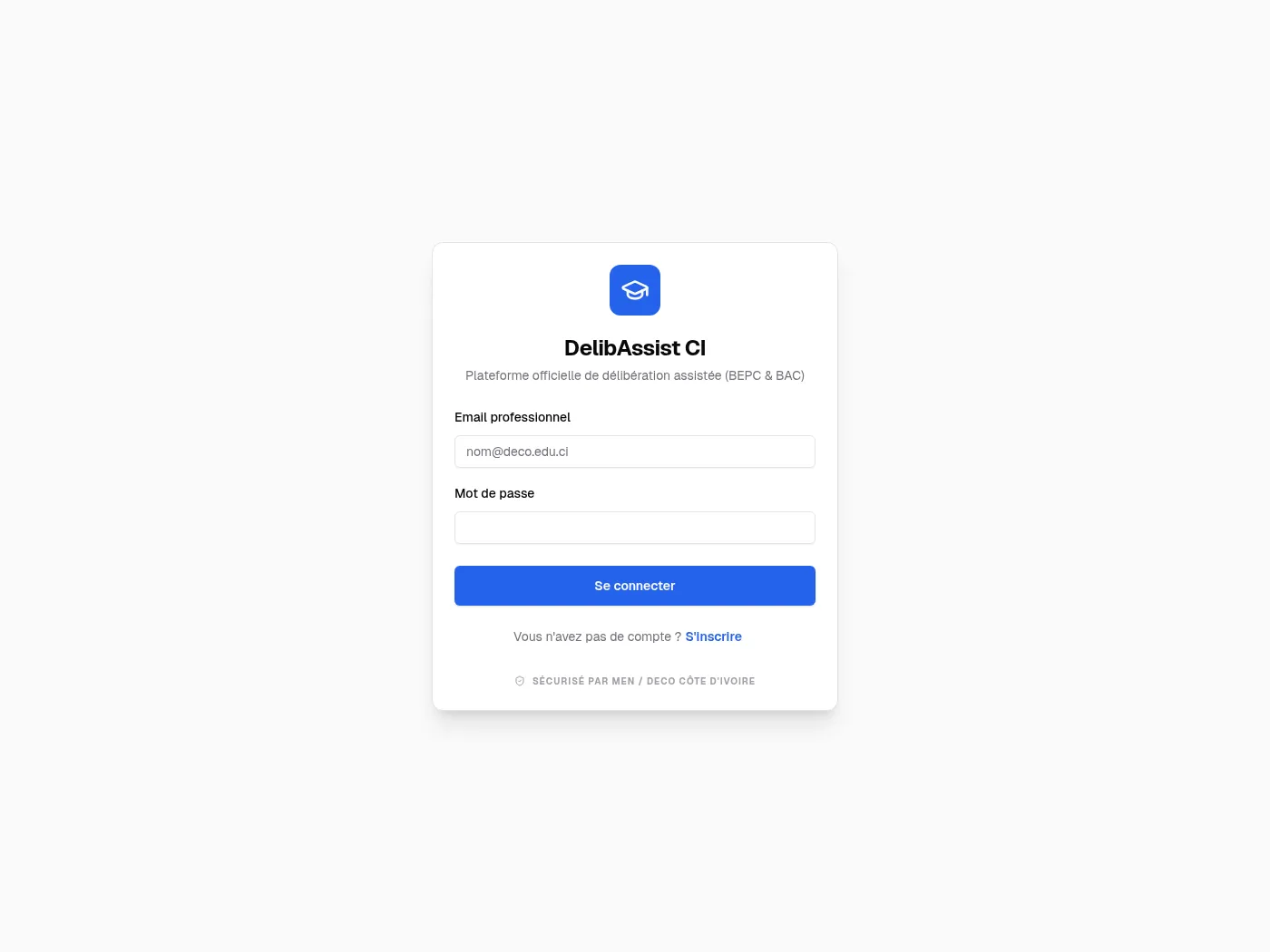 DelibAssist Exam Platform