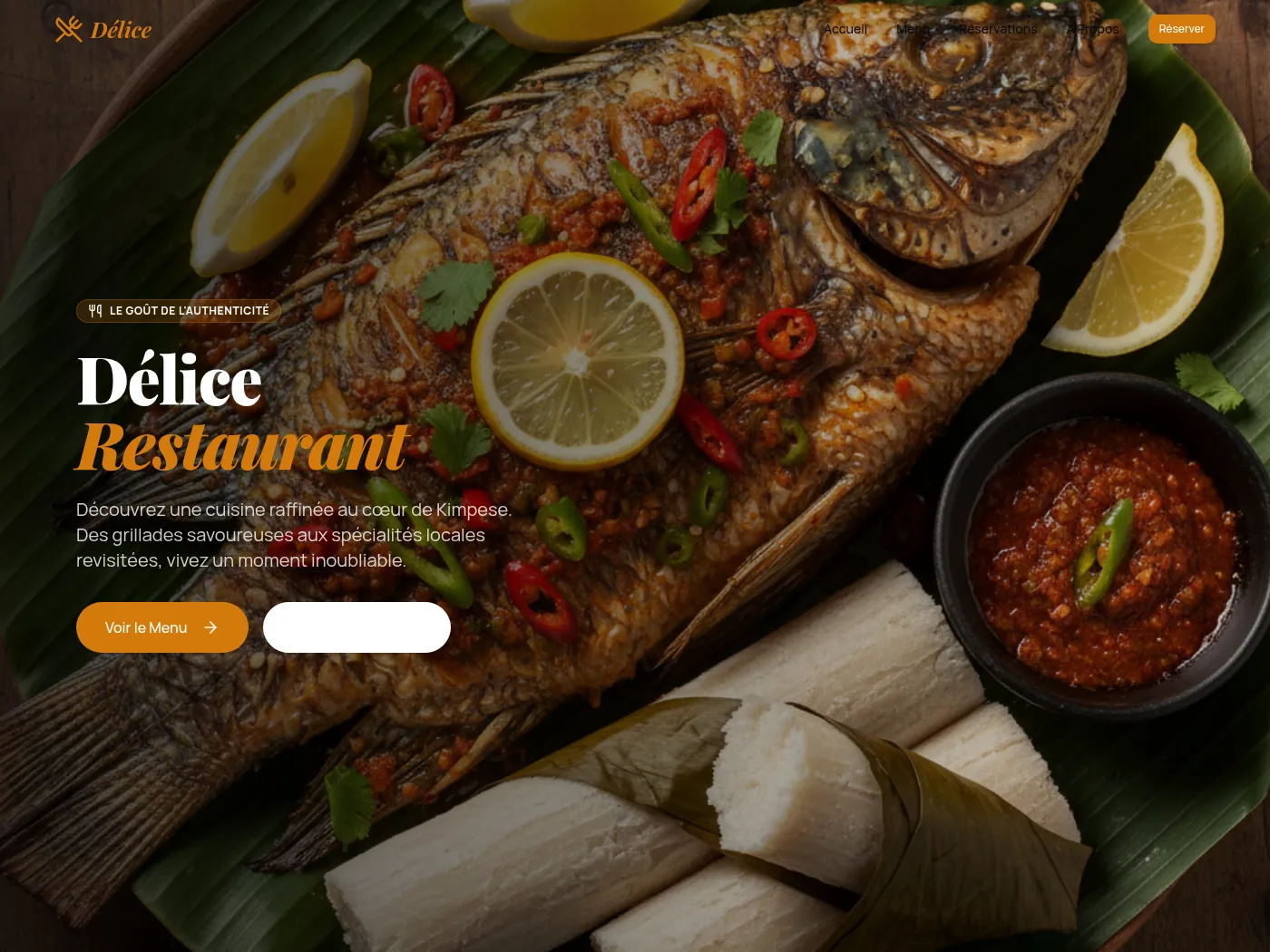 Delice Restaurant Site