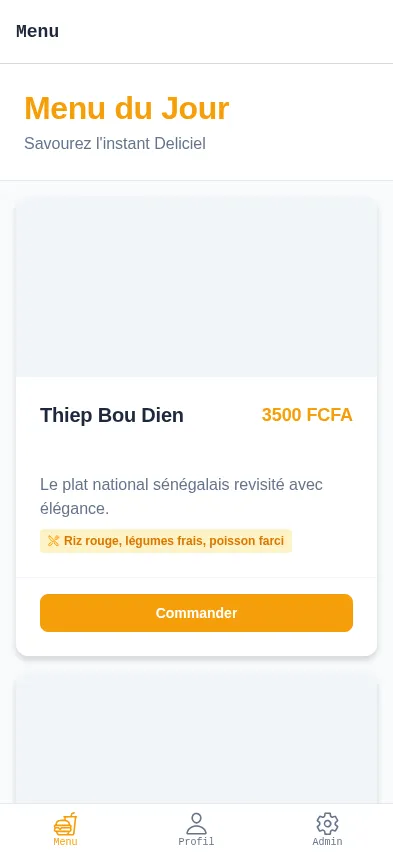 Deliciel Food App