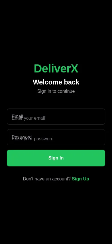 DeliverX Marketplace